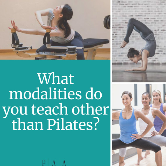 PAA Modalities Survey - Pilates Association Australia
